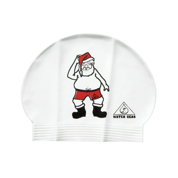 Latex Swim Cap Santa Claus