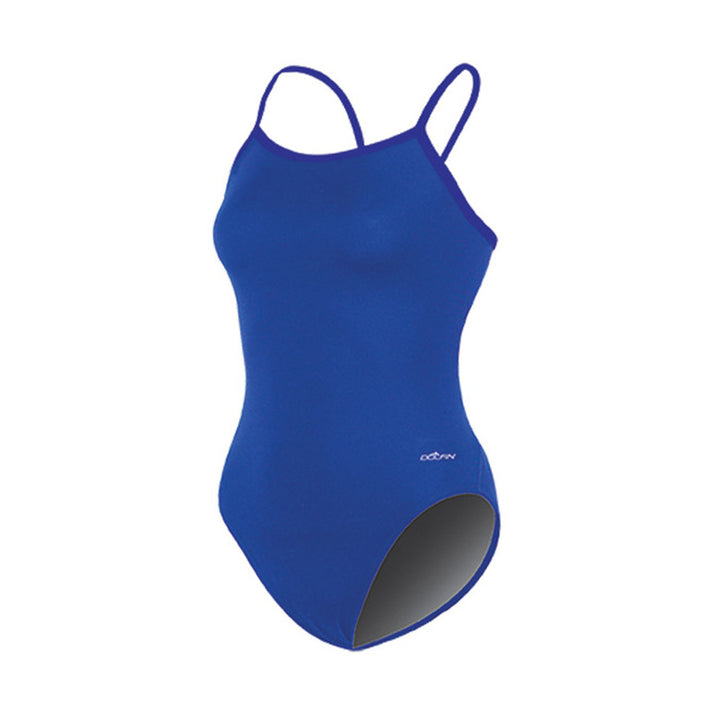 Dolfin Chloroban Varsity Solid String Back Swimsuit — Swim2000