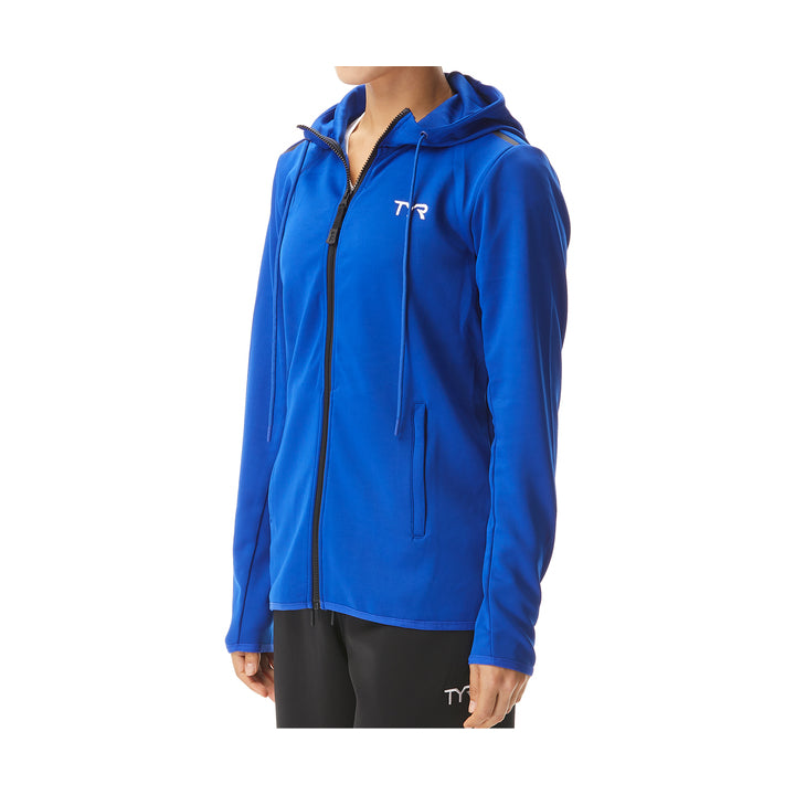 TYR Women’s Team Full Zip Hoodie – Tech Knit | Swim2000