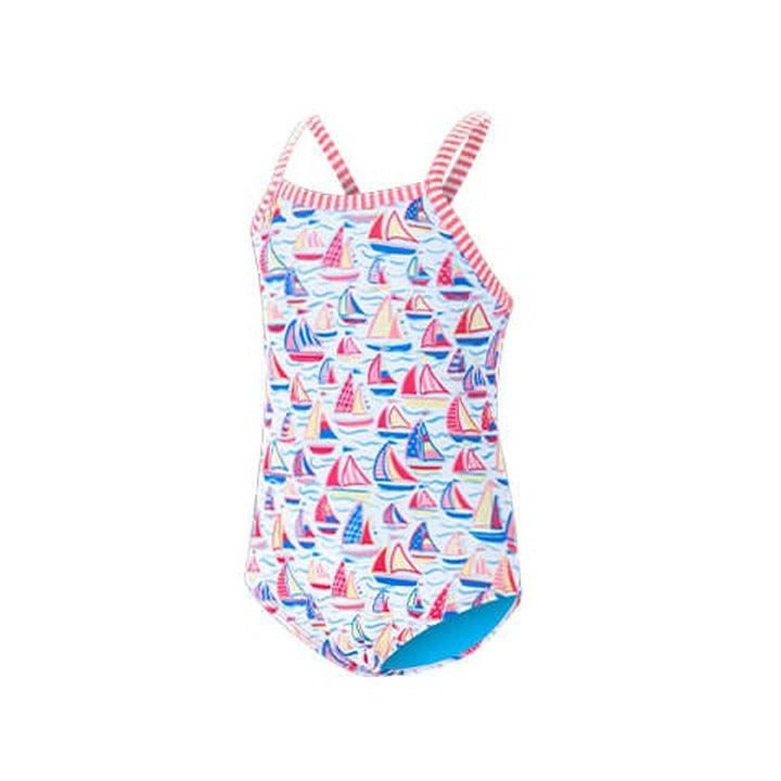 Little Dolfin Girls One Piece Swimsuit High Tide — Swim2000
