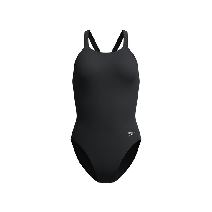 Speedo Women's Solid Endurasoft Leaderback One Piece Swimsuit