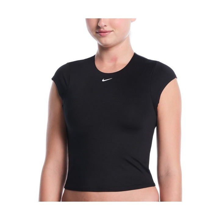 Nike Women's Effortless Essential Cap Sleeve Swim Top