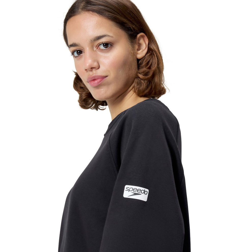 Speedo Fleece Crew – Unisex Pullover for Warm-Up and Lounge
