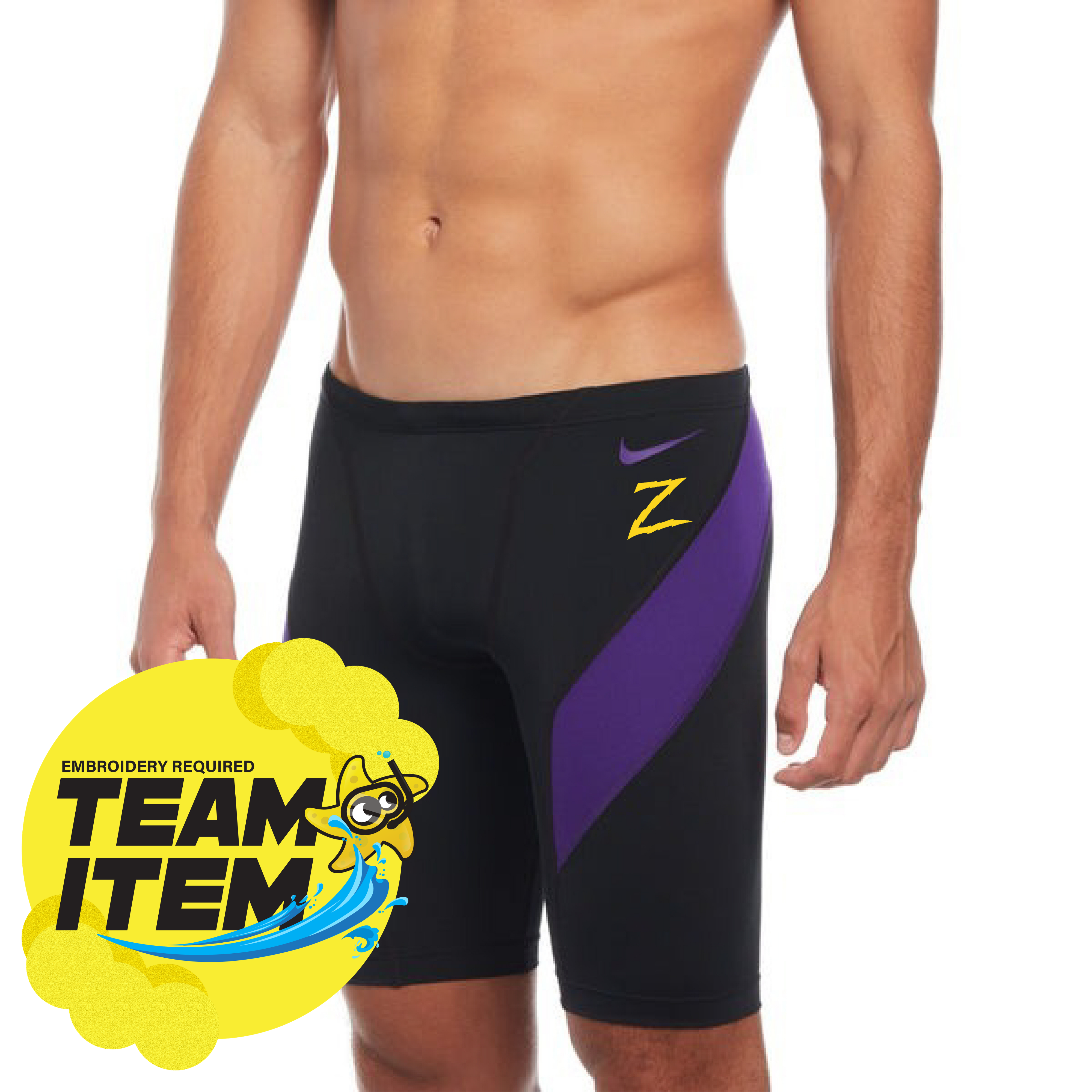Nike HydraStrong Vex Swim Jammer – Men’s | Swim2000.com