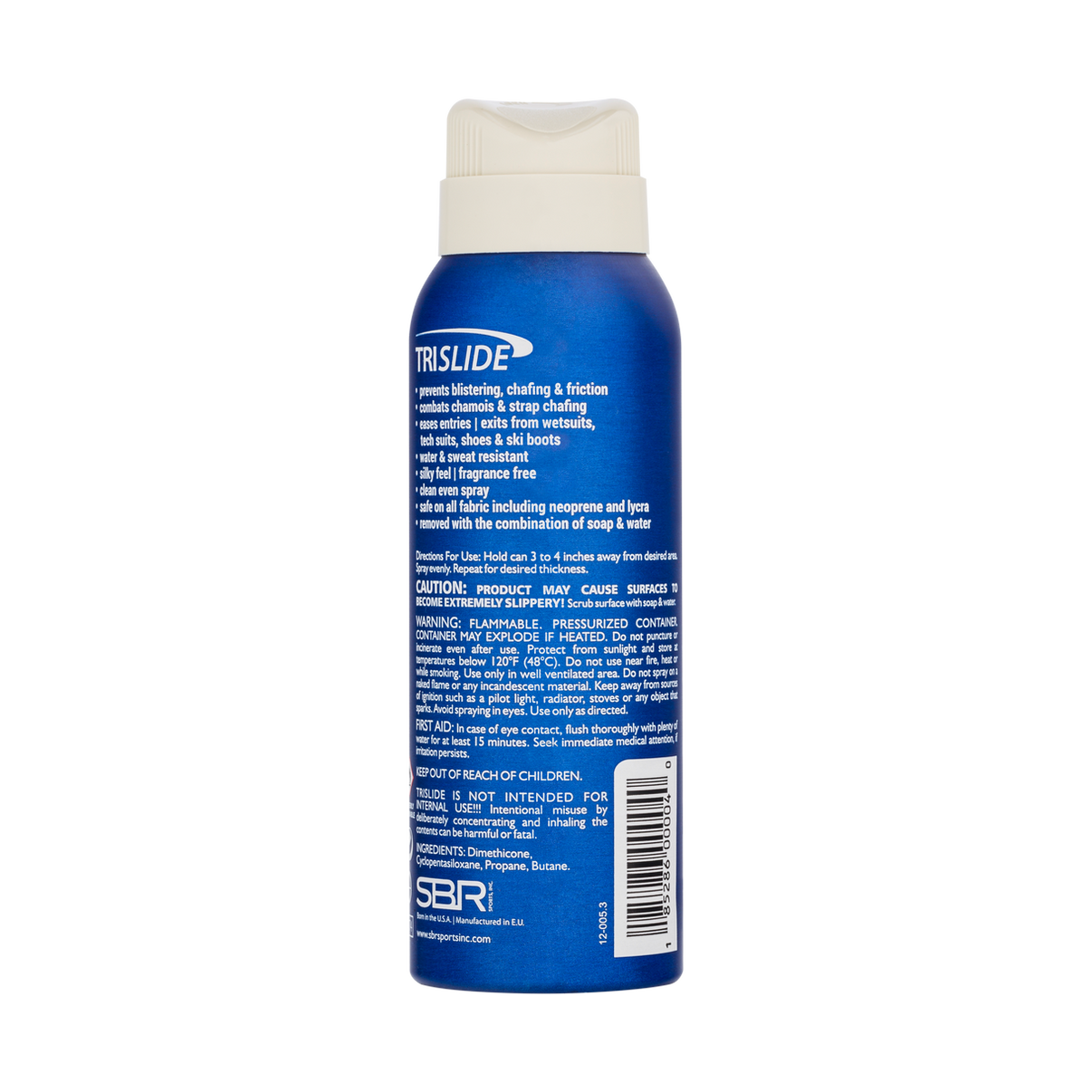 TRISLIDE Skin Silicone Spray | Skin Lubricant | Swim2000