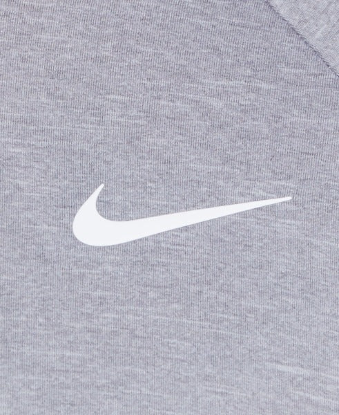 Nike Mens Plus Size Heather Short Sleeve Hydroguard — Swim2000