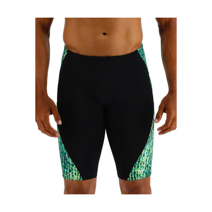 TYR DURAFAST LITE MEN'S BLADE SPLICE JAMMER SWIMSUIT - ATOLLA — Swim2000