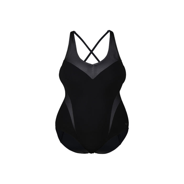 Arena W Isabel Light Cross Back One Piece Plus R — Swim2000