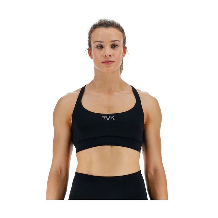 Tyr Solid Base Kinetic Dual Strap Sports Bra — Swim2000
