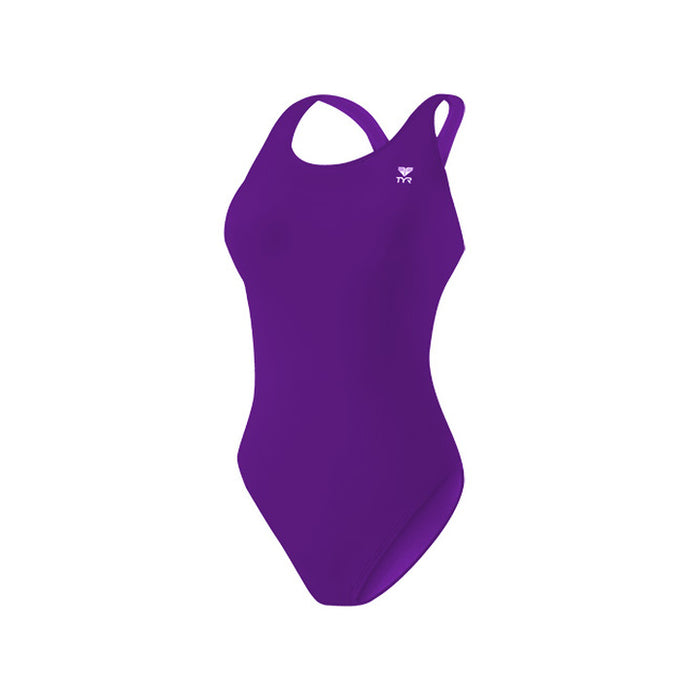 Tyr Solid Maxback Female Youth — Swim2000