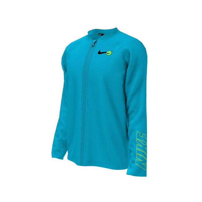 Nike Logo Long Sleeve Zip Hydroguard — Swim2000